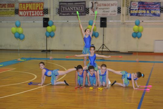 Εντυπωσίασε το τμήμα Ρυθμικής Γυμναστικής της ΓΕΑ - ΑγρίνιοCulture